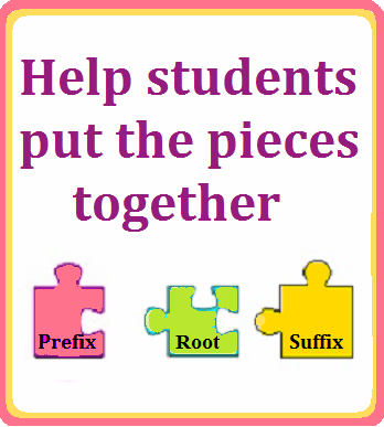 Root, Prefix, and Suffix Worksheets