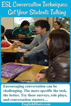 Esl Students Talking