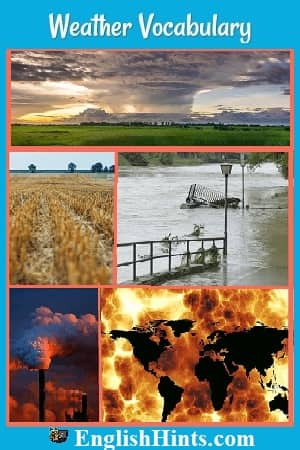 Climate Change and Weather Vocabulary Practice